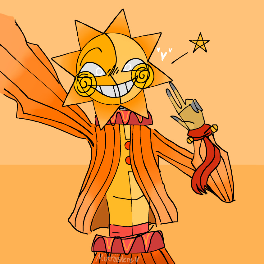 Safebooru - happy security breach sundrop sundrop fnaf yippee | 4308754