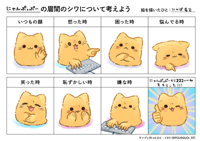 Safebooru - :3 blobcat cat chart commentary request computer keyboard ...