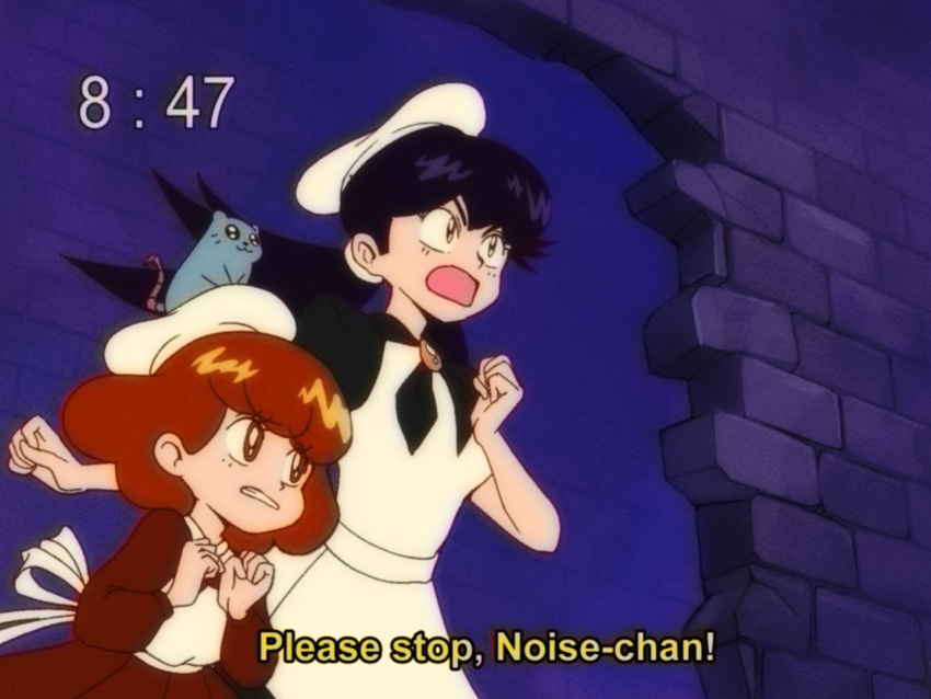 Safebooru - 2girls black hair brick wall genderswap genderswap (mtf ...