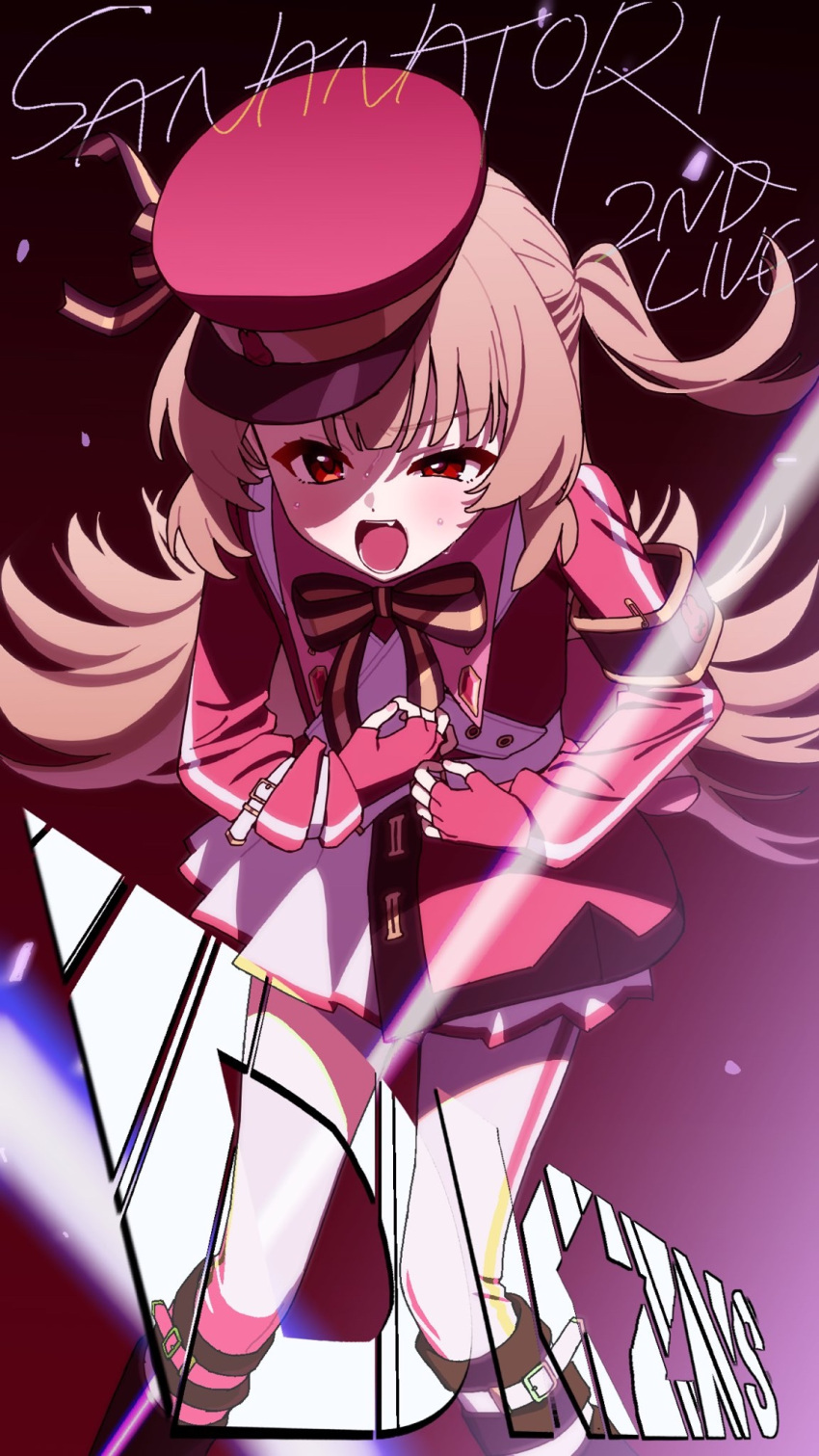 Safebooru - 1girl :d black boots black bow boots bow brown hair ...