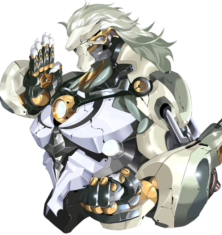 Safebooru - 1boy artificial eye banyue (zenless zone zero) claws ...