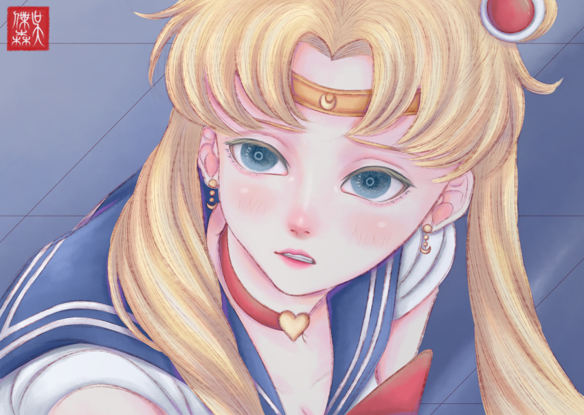 Safebooru - 1girl bishoujo senshi sailor moon blonde hair blue sailor ...
