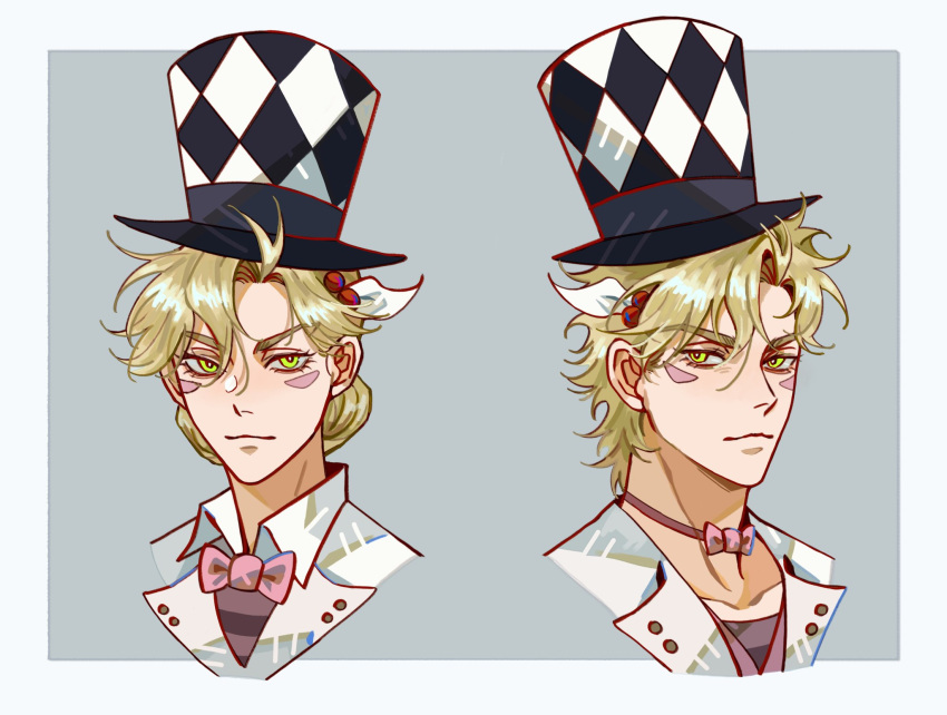 Safebooru 1boy 1girl Battle Tendency Blonde Hair Bow Bowtie Braid 7325