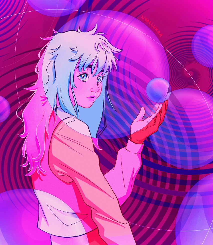 Safebooru - 1girl blue eyes blush bubble highres hunter x hunter komugi ...