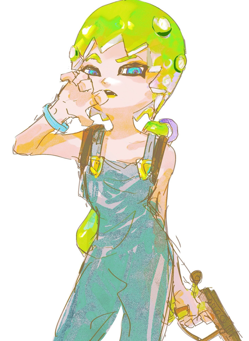 Safebooru - 1girl blue eyes czyw e-liter 4k (splatoon) foo fighters ...