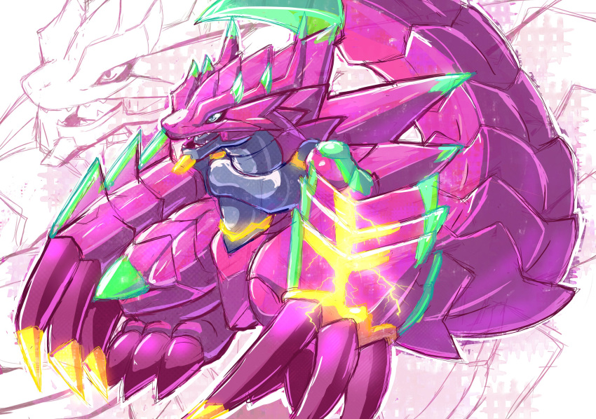 Safebooru - armalizamon armor claws digimon digimon (creature) digimon ...