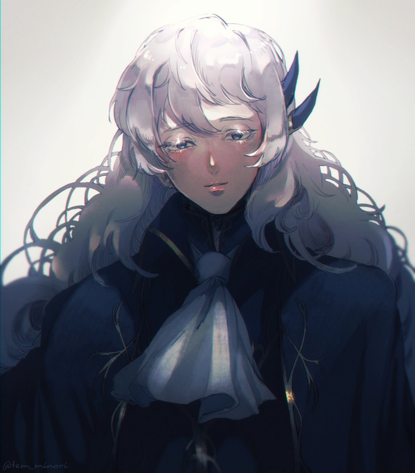 Safebooru - 1boy argalia (project moon) artist name ascot blue coat ...