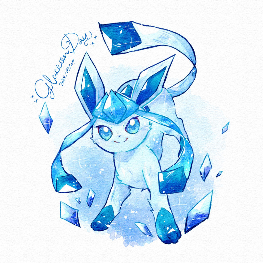 Safebooru - animal focus blue eyes blue fur blue gem bright pupils ...