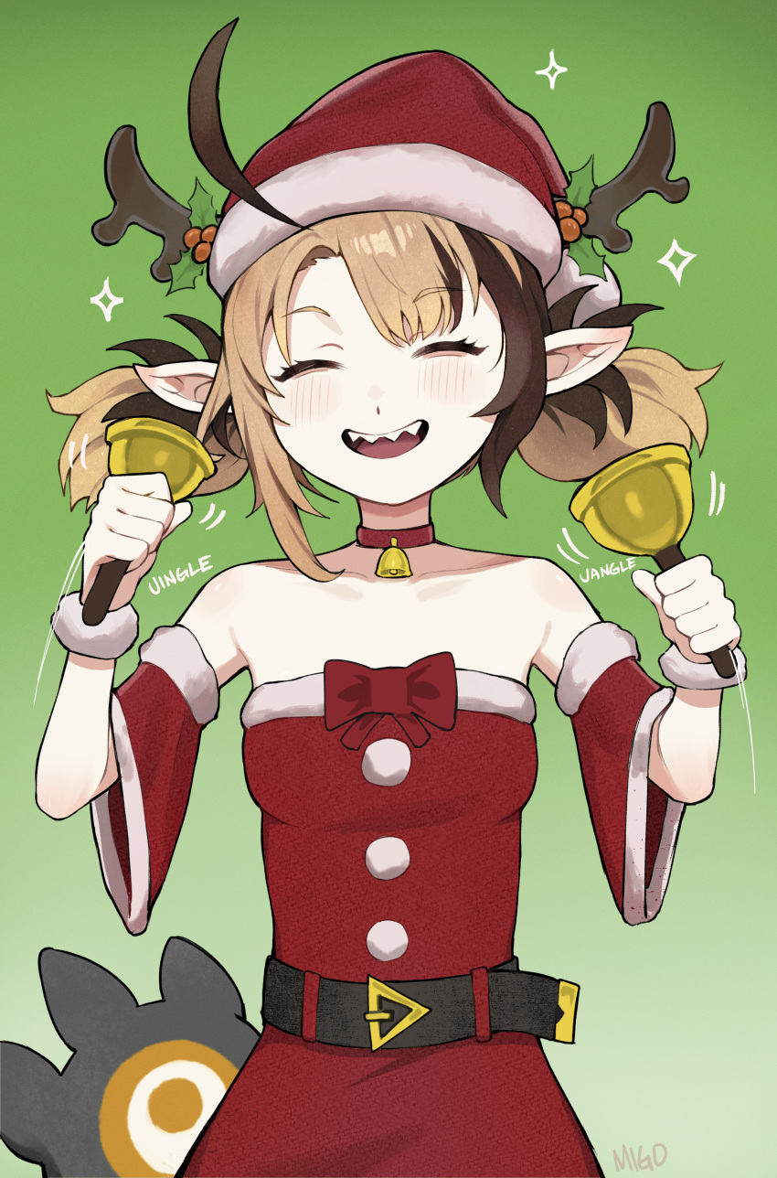 Safebooru - 1girl absurdres alternate costume animal ears bell belt ...