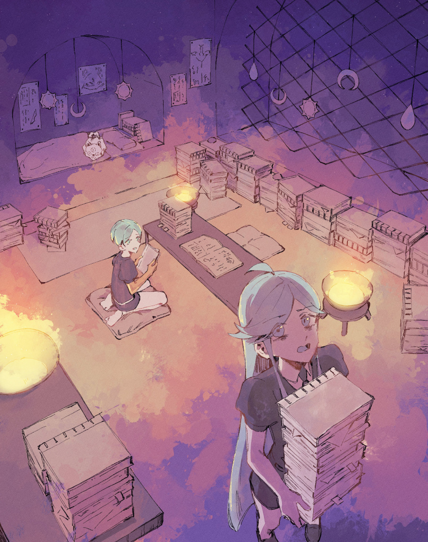 Safebooru - 2others absurdres ahoge alexandrite (houseki no kuni ...