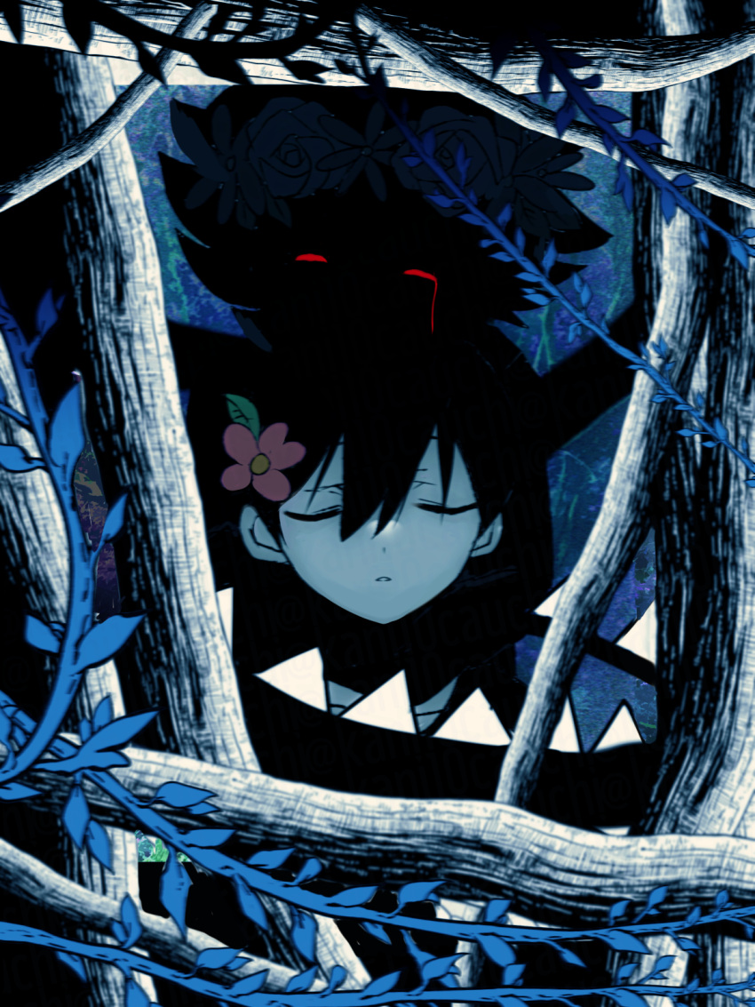 Safebooru - 2boys alternate eye color basil (headspace) (omori) basil ...