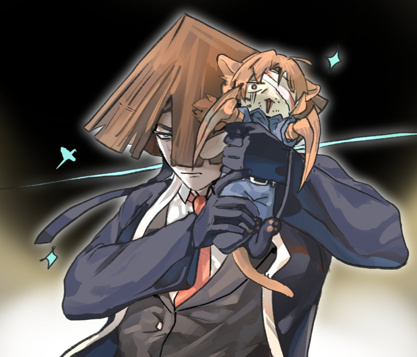 Safebooru - 2boys animal animal ears animalization arthropod limbs ...