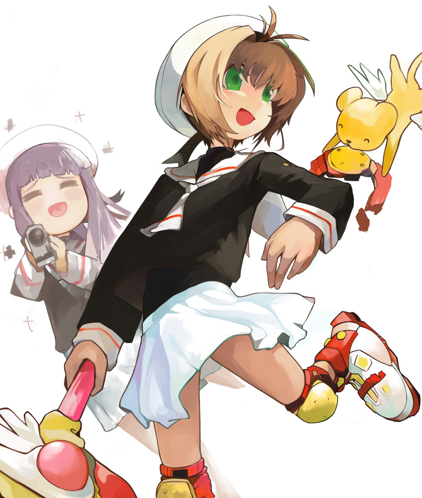 Safebooru - 2girls cardcaptor sakura closed eyes daidouji tomoyo female ...