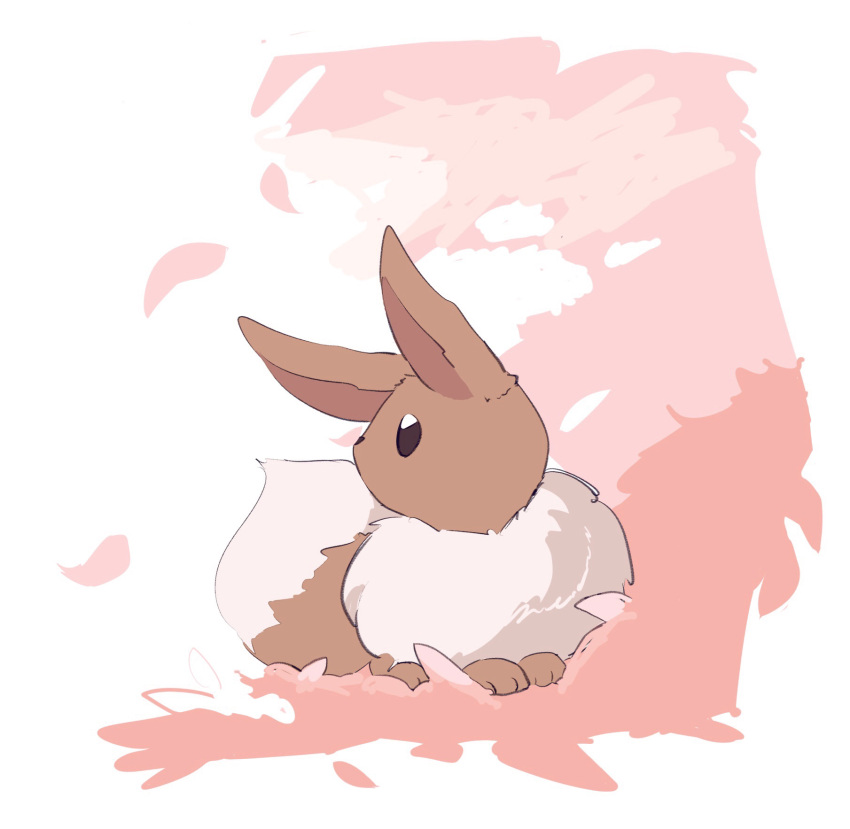 Safebooru - animal focus border brown eyes commentary eevee english ...