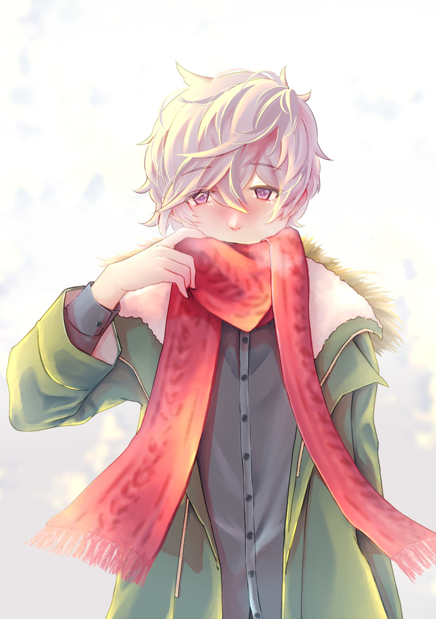 Safebooru 1boy Absurdres Coat Gabimaru Green Coat Highres Jigokuraku 0334