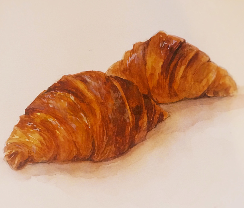 Safebooru - bread croissant food food focus highres no humans original ...
