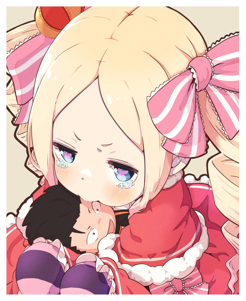 Safebooru - 1girl absurdres beatrice (re:zero) blonde hair blue eyes blush character doll close ...