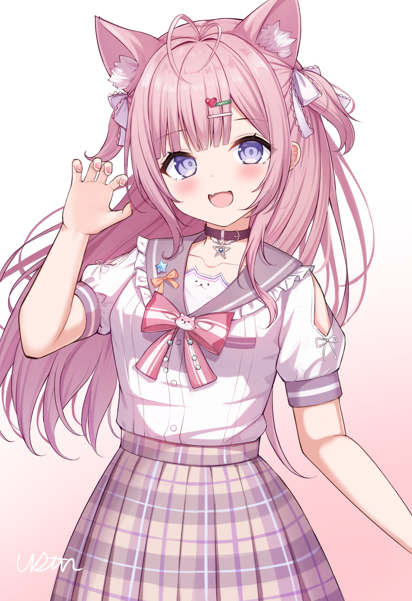 Safebooru - 1girl absurdres animal ear fluff animal ears antenna hair ...