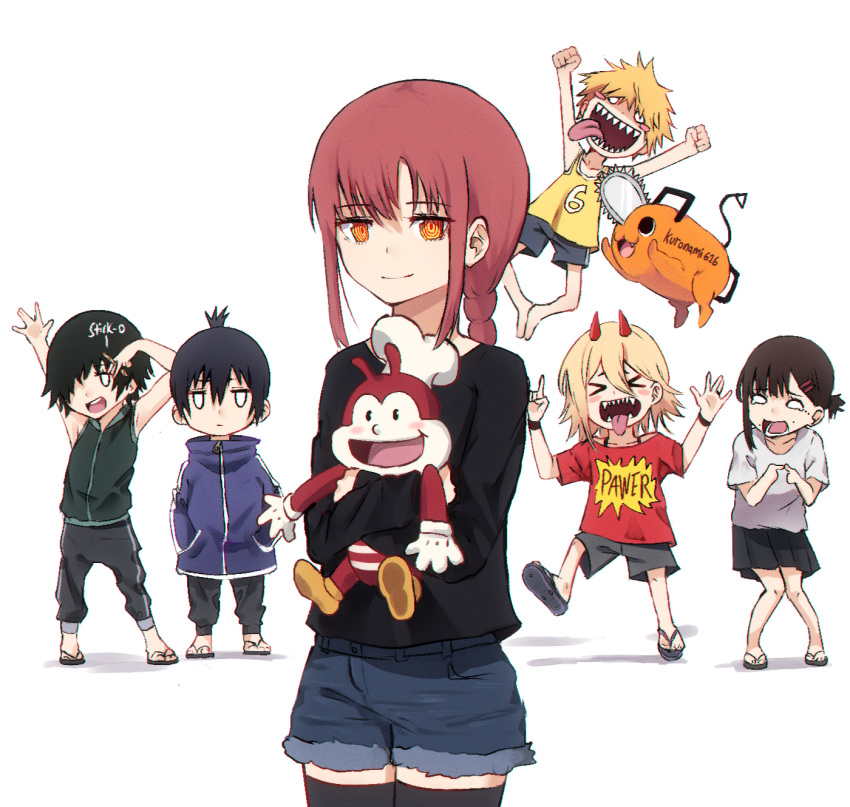 Safebooru - chainsaw man child denji (chainsaw man) everyone fangs ...