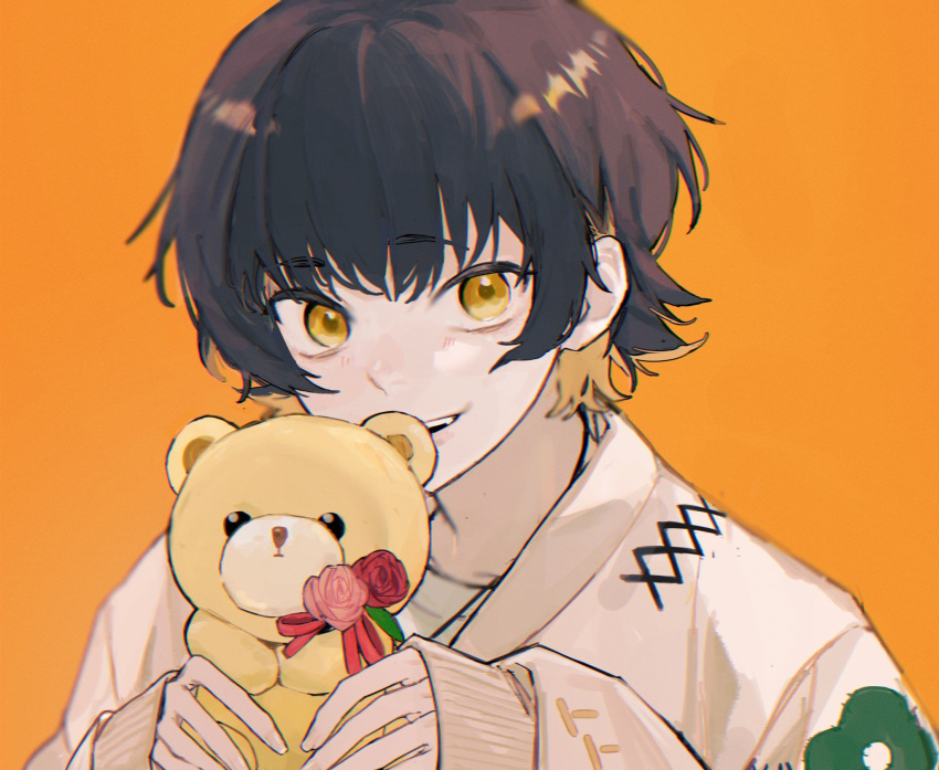 Safebooru - 00 765 1boy bachira meguru black hair blonde hair blue lock brown jacket colored ...