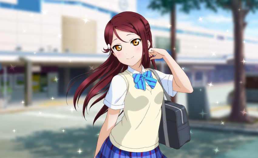 Safebooru - blush brown eyes dress long hair love live! school idol festival 2 love live ...