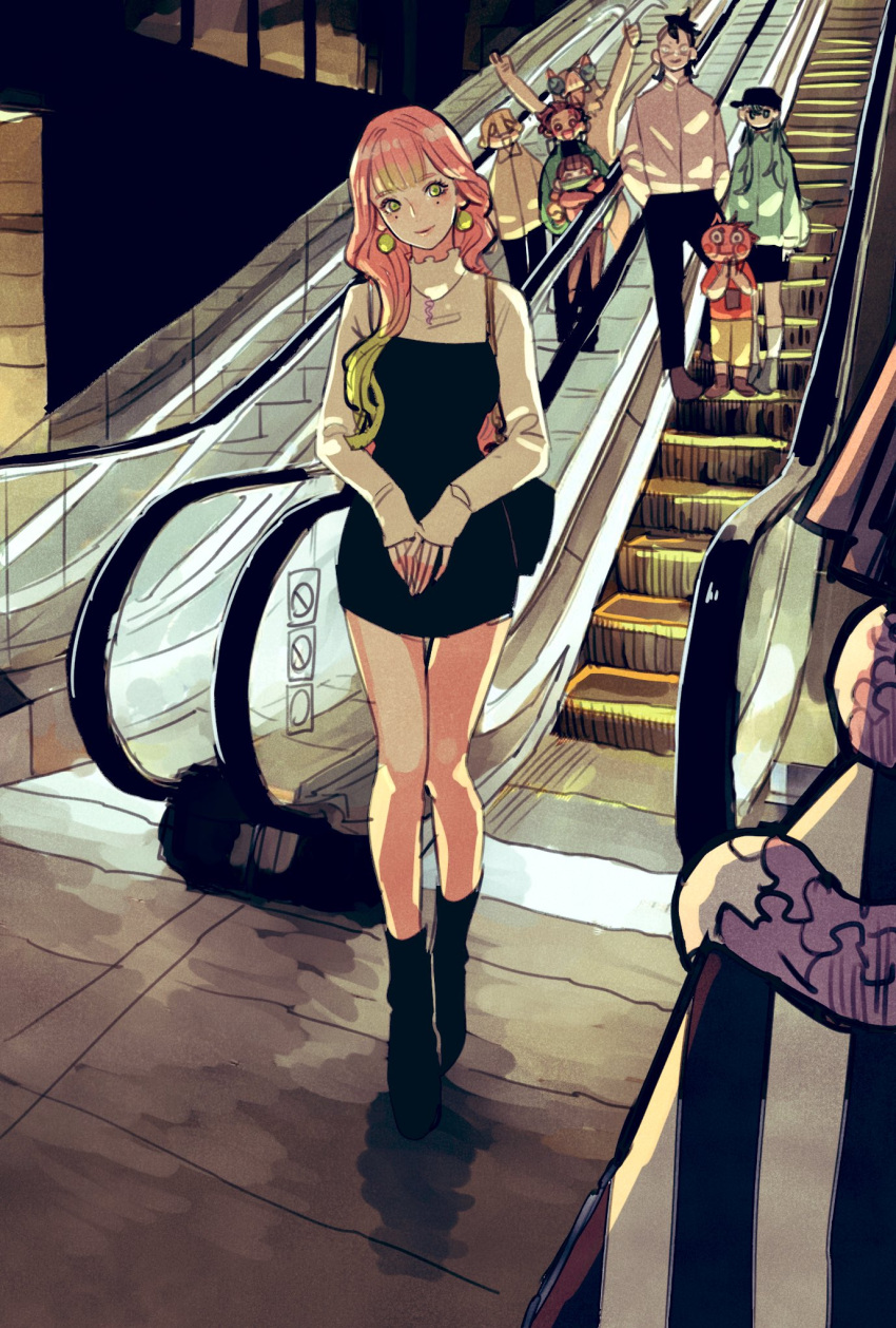 Safebooru - 2girls 6+boys agatsuma zenitsu alternate costume alternate ...