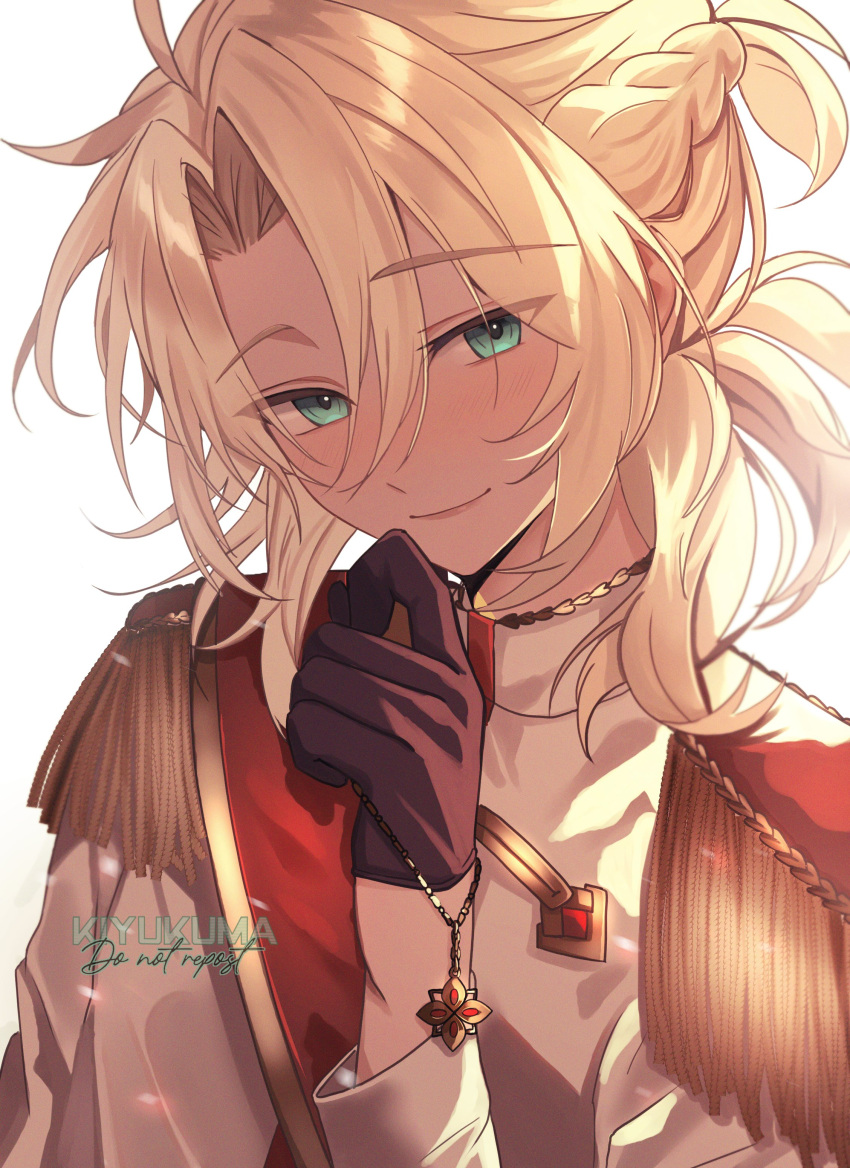 Safebooru - 1boy absurdres albedo (genshin impact) alternate costume androgynous aqua eyes black ...