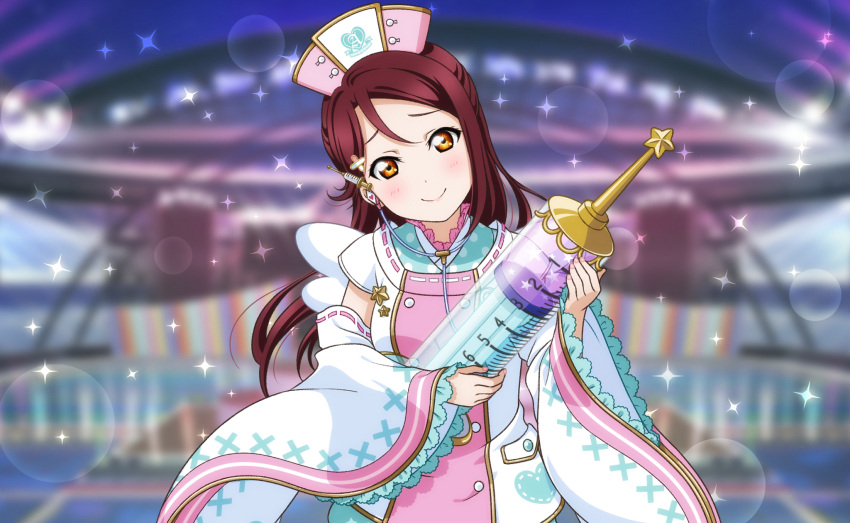 Safebooru - blush brown eyes dress long hair love live! school idol festival 2 love live ...