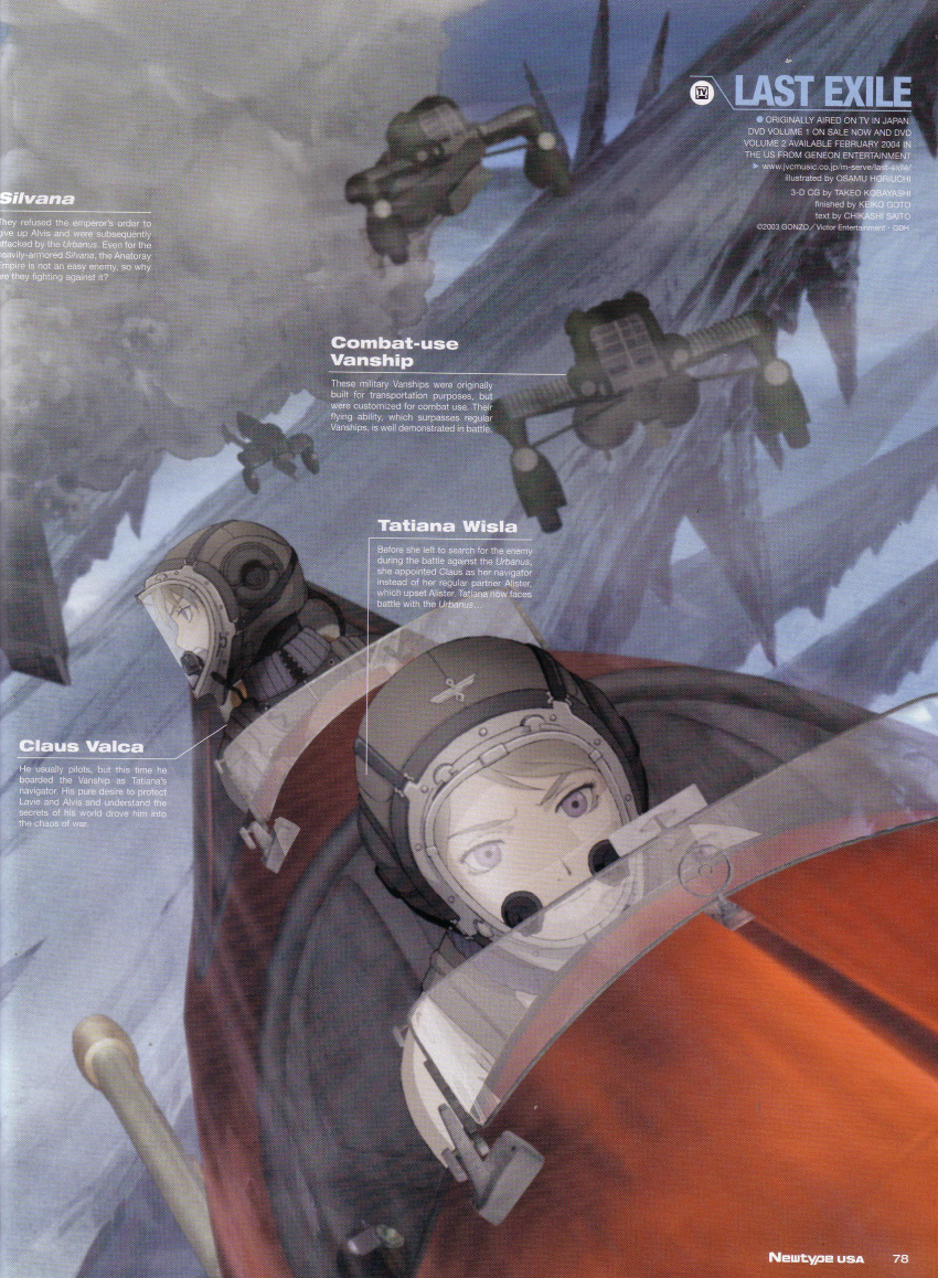 Safebooru - claus valca last exile tagme tatiana wisla | 421759