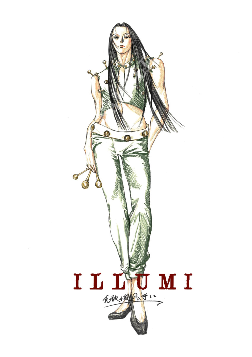 Safebooru - 1boy black eyes black hair character name cropped jacket english text full body ...