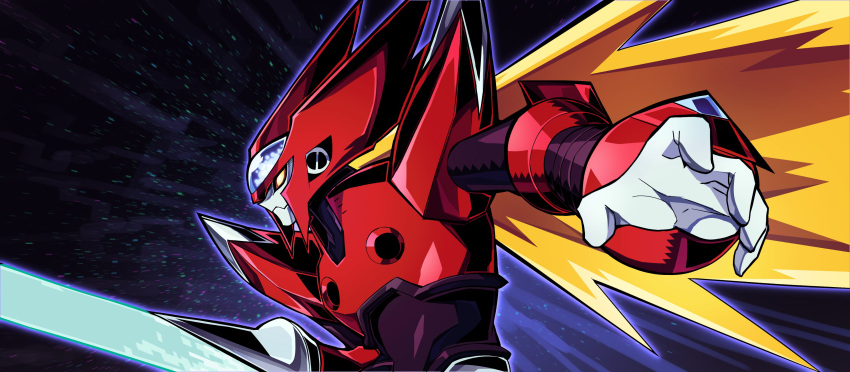 Safebooru - 1boy absurdres colored sclera english commentary helmet ...