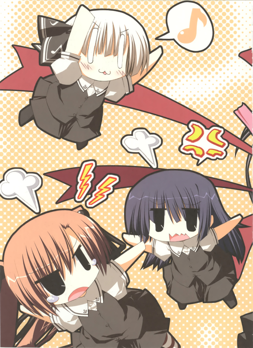 Safebooru - h2o ~footprints in the sand~ kohinata hayami makura otoha ...