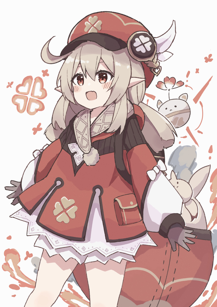 Safebooru - 1girl absurdres arms at sides backpack bag black gloves ...