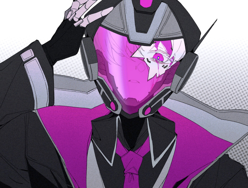 Safebooru - 1boy animification apex legends black shirt collared shirt crypto (apex legends ...