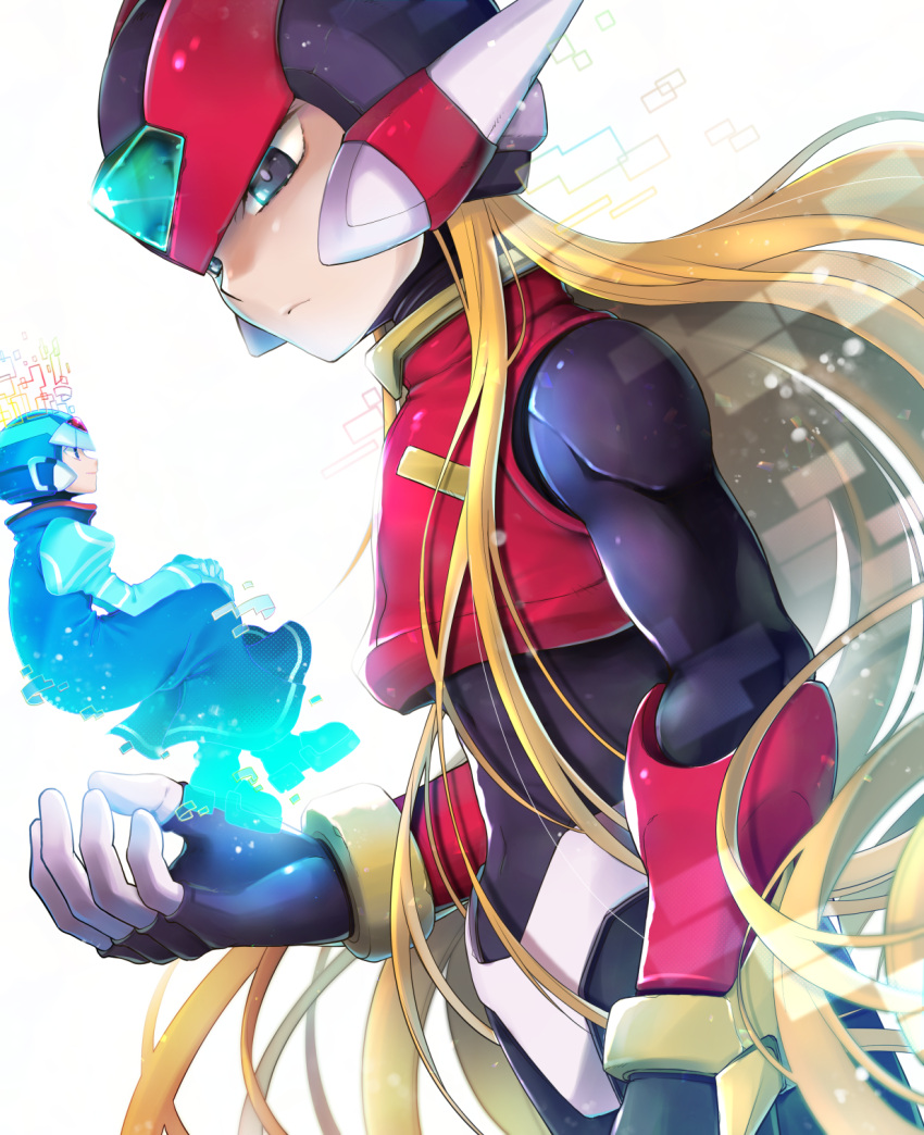 Safebooru - android blonde hair blue eyes commentary request cropped ...