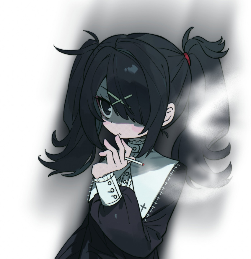 Safebooru - ame-chan (needy girl overdose) asymmetrical sidelocks black ...