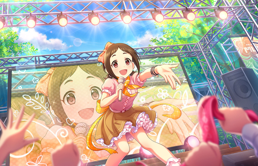 Safebooru - blush brown hair dress idolmaster cinderella girls ...