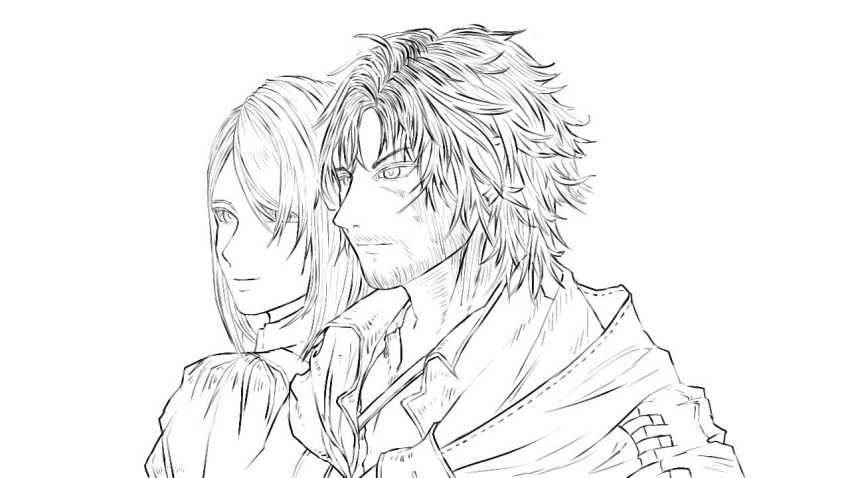 Safebooru - clive rosfield final fantasy final fantasy xvi jill warrick ...
