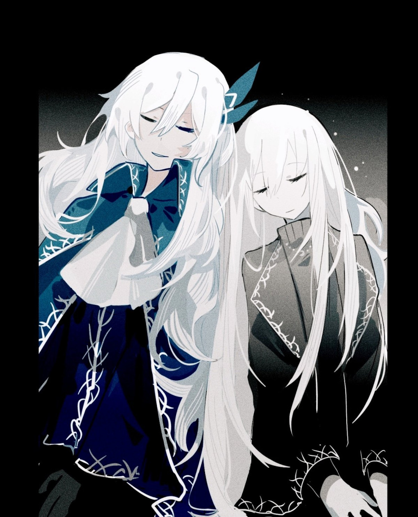 Safebooru - 1boy 1girl aislan angelica (library of ruina) argalia ...