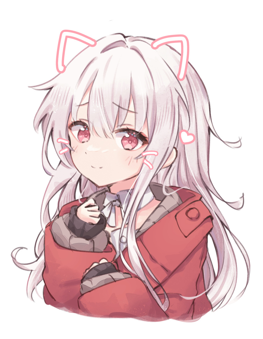 Safebooru - 1girl absurdres clara (honkai: star rail) coat detached collar drawn ears drawn ...