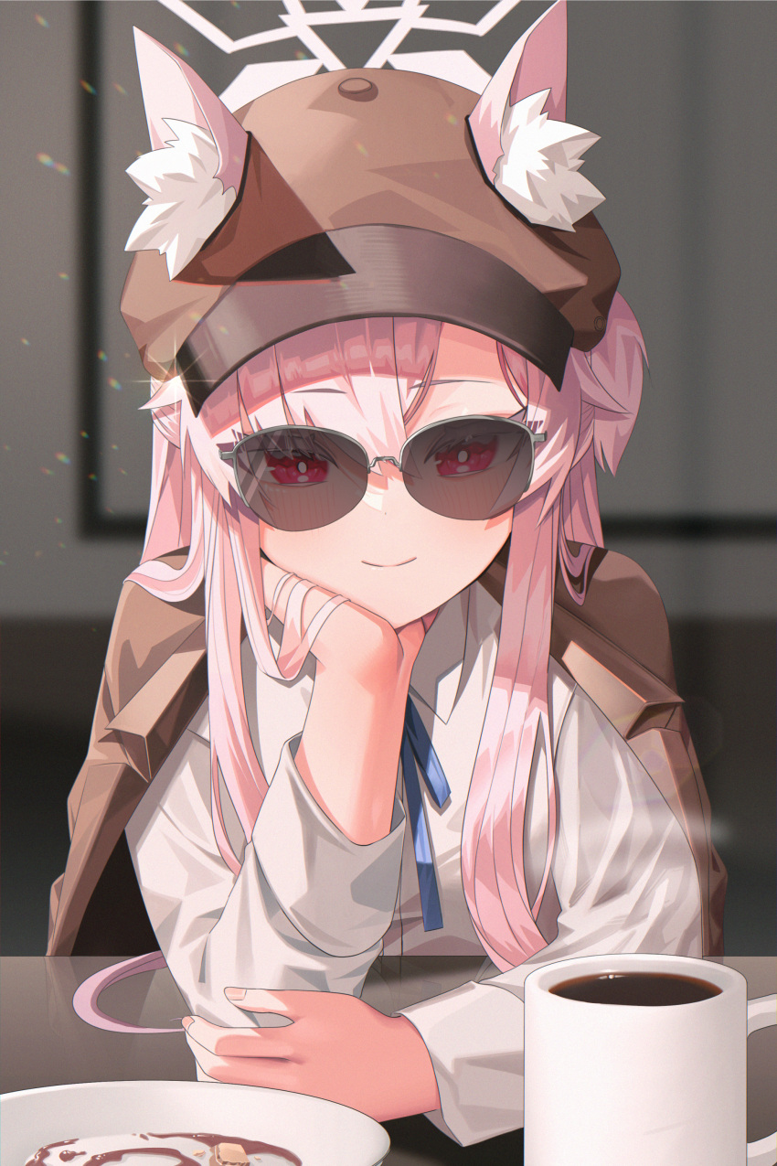 Safebooru - 1girl absurdres akira (blue archive) animal ear fluff animal ears blue archive blue ...