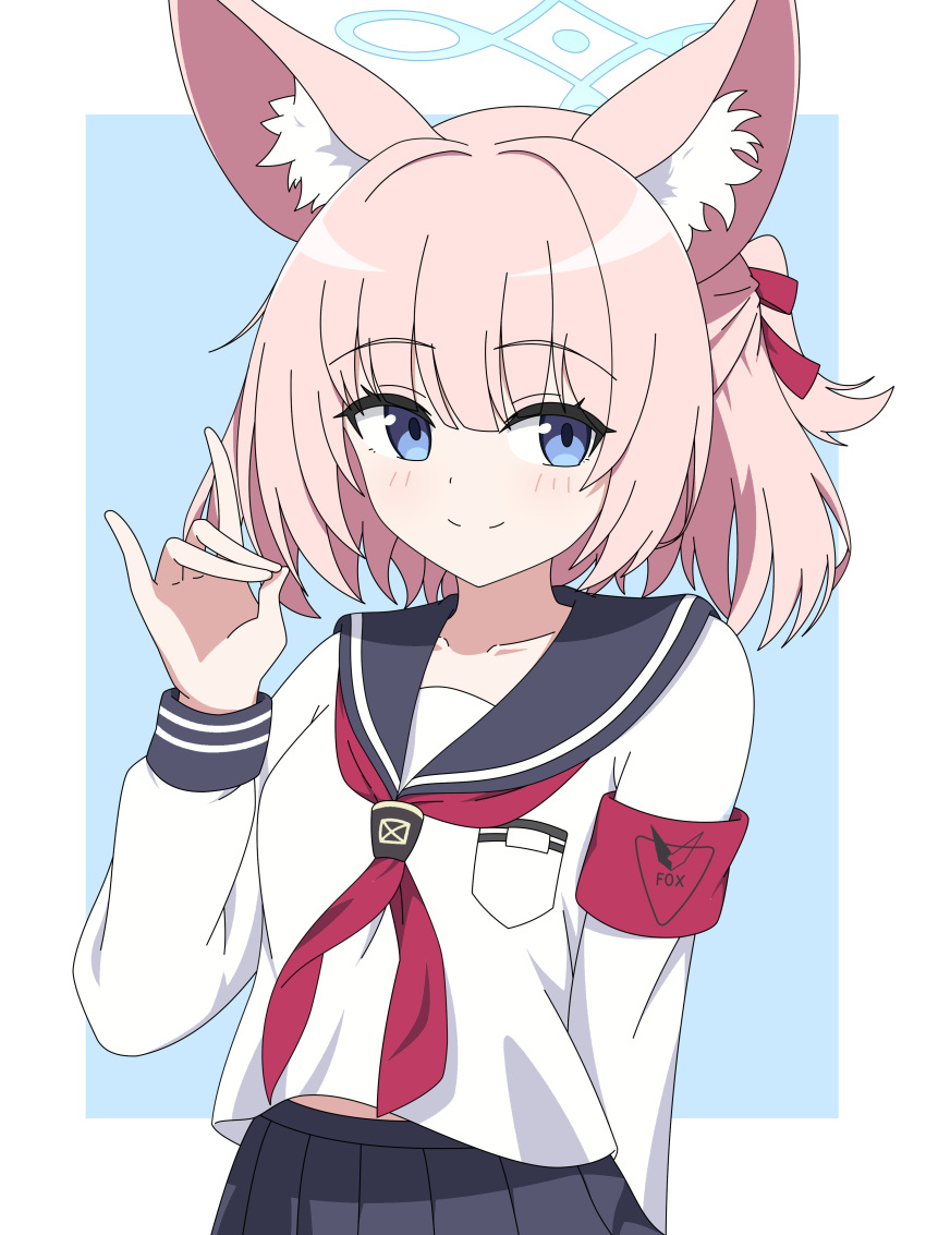 Safebooru - 1girl absurdres animal ears blue archive fox ears grey ...