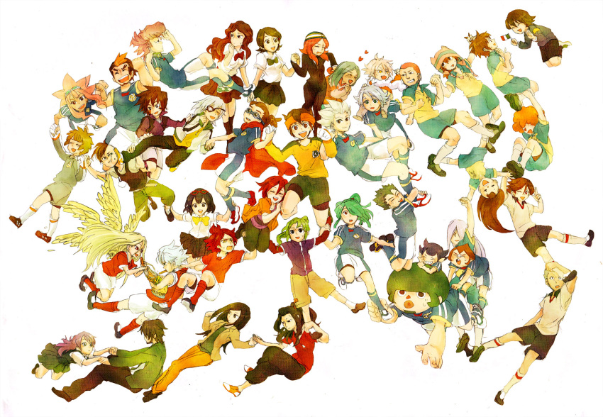 Safebooru - absolutely everyone aphrodi aphrodite (inazuma eleven) burn ...