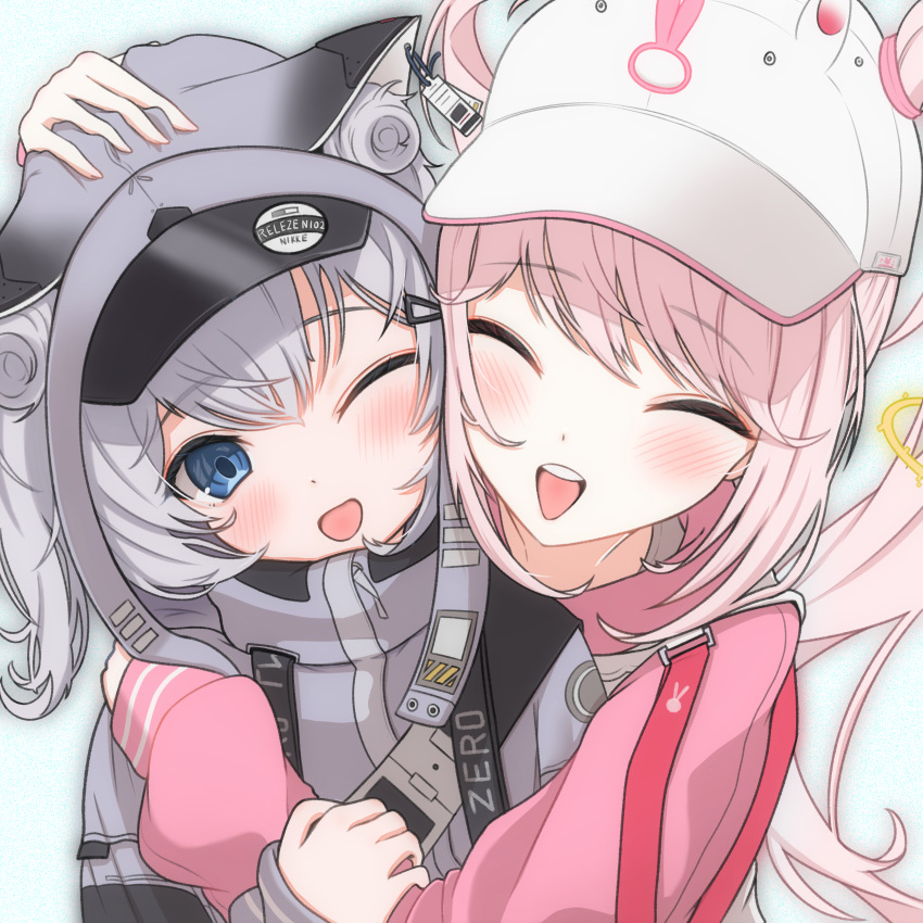 Safebooru - 2girls absurdres alice (nikke) alice (sweet home) (nikke) animal ear headwear animal ...