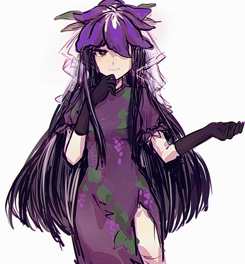 Safebooru - 1girl black dress black eyes black gloves black hair china dress chinese clothes ...