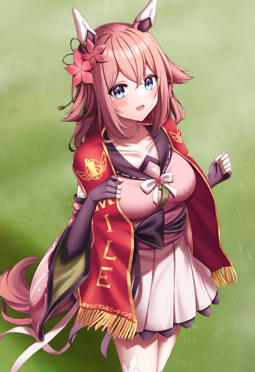 Safebooru - 1girl absurdres alan (210bush) animal ears blue eyes blush breasts collarbone ...