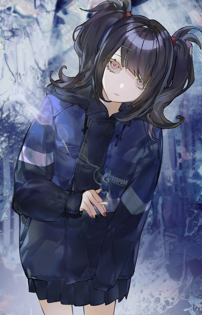 Safebooru - 1girl absurdres alternate costume ame-chan (needy girl overdose) black hair black ...