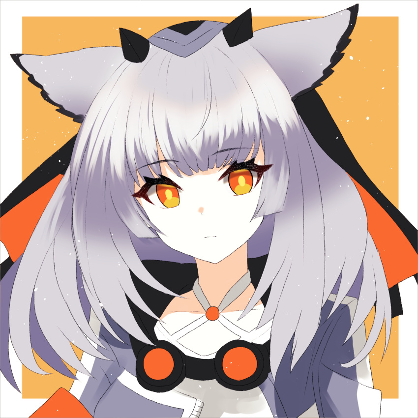 Safebooru - 1girl animal ears arknights closed mouth collarbone dr ...