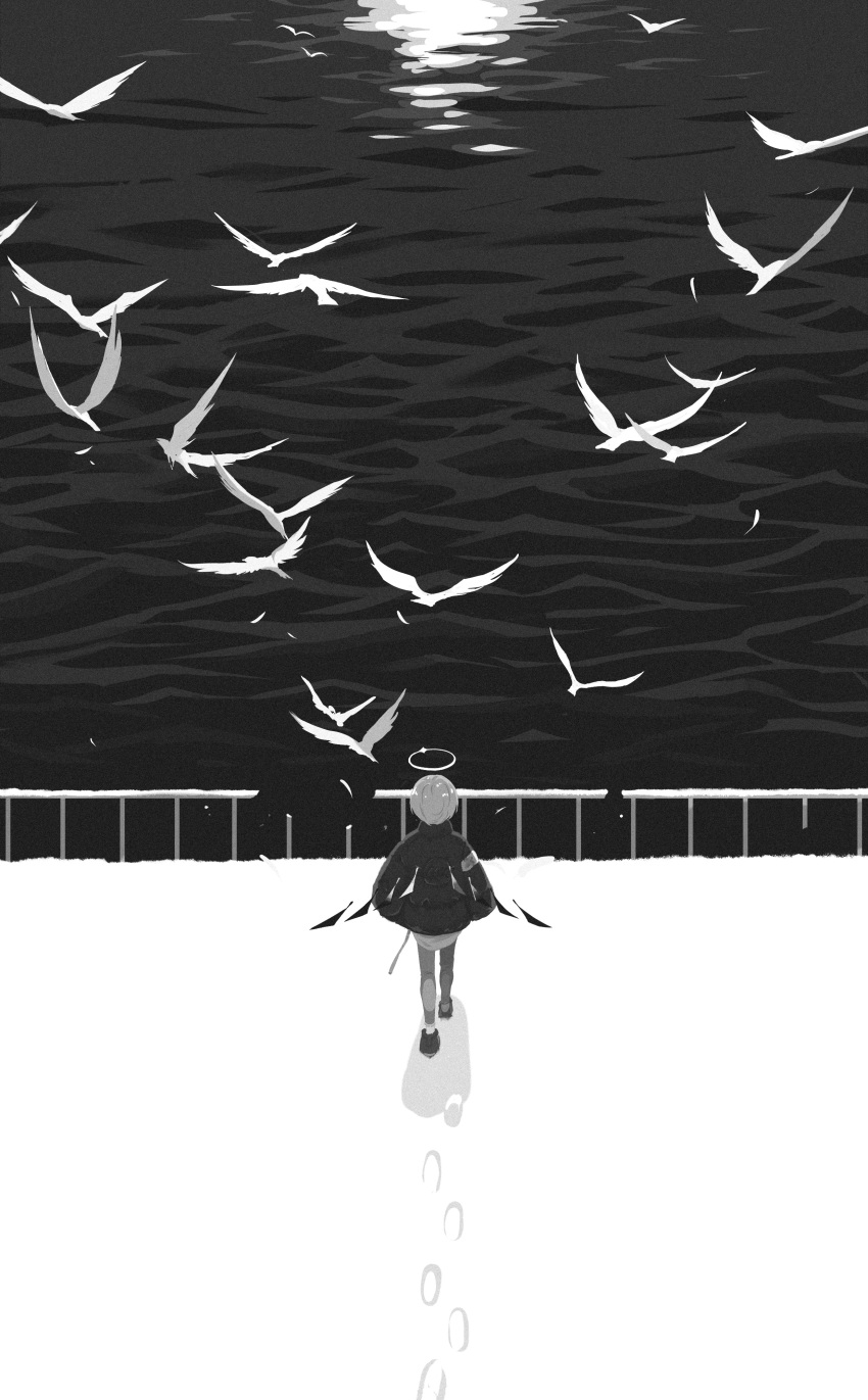 Safebooru - 1boy absurdres arene (arknights) arknights bird detached ...