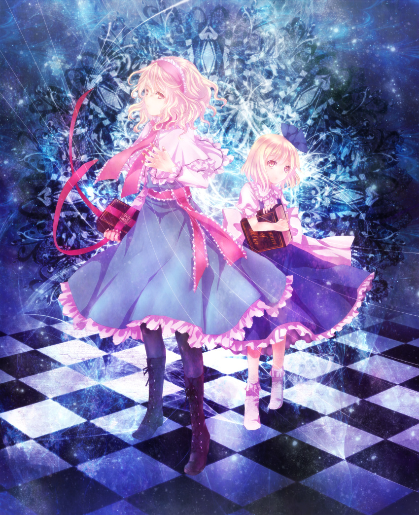 Safebooru - alice margatroid alice margatroid (pc-98) blonde hair highres neme pantyhose time ...